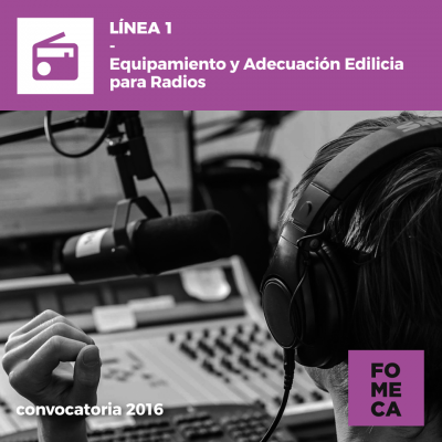 Ganadores de la Línea 1 del FOMECA 2016 - ENACOM